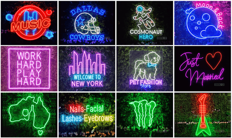 Custom Neon Sign | Create Neon Light Custom | Custom Wedding Neon Sign